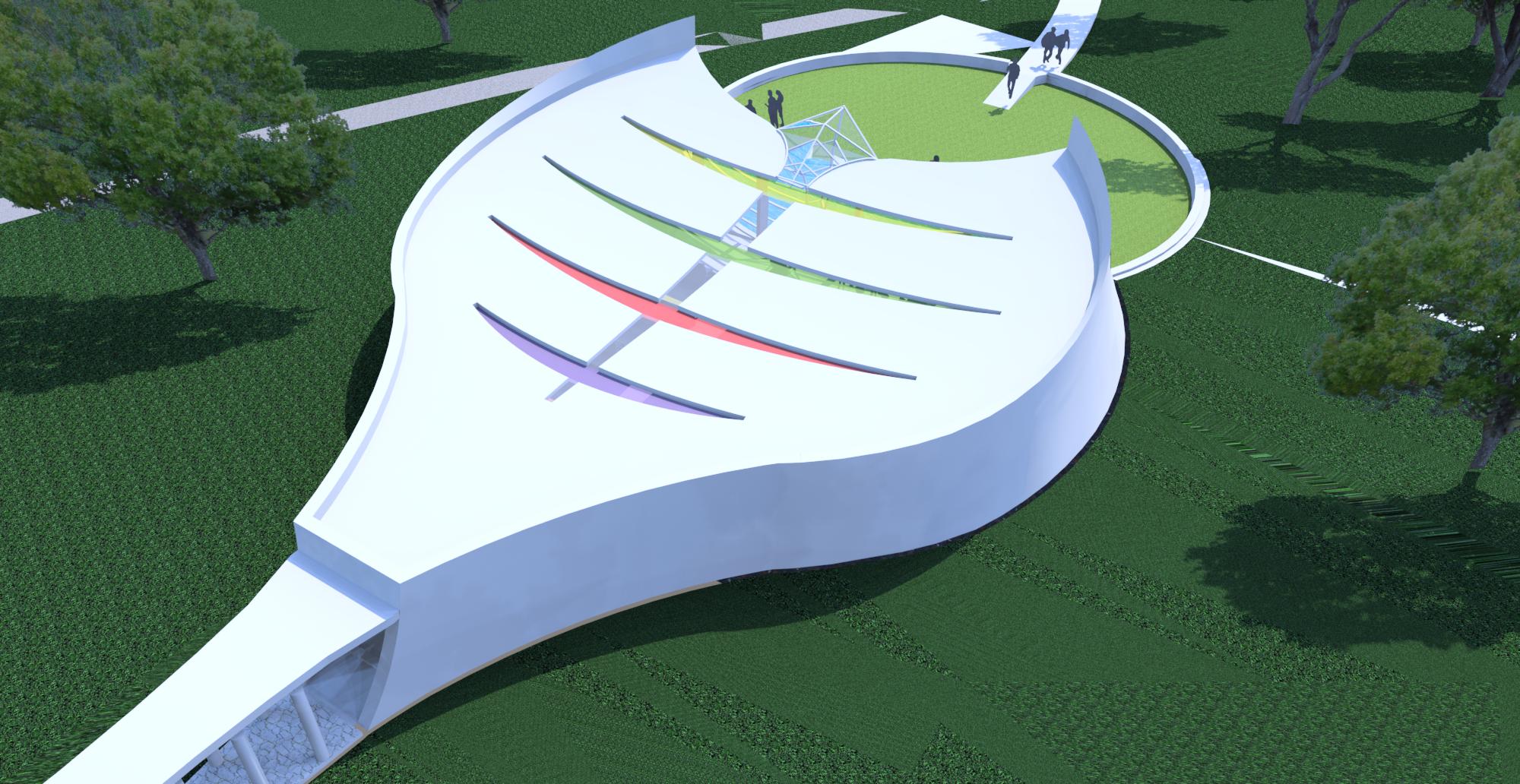 Dodeca Architects' Temple Of Light Infuses Love And Healing - Green Prophet