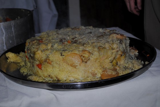 Maklubah the classic Palestinian upside-down chicken and rice dish ...