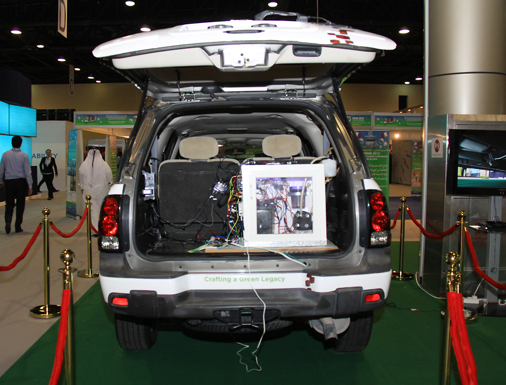 Eco-Hybrid Car From Qatar Unveiled During Climate Talks - Green Prophet