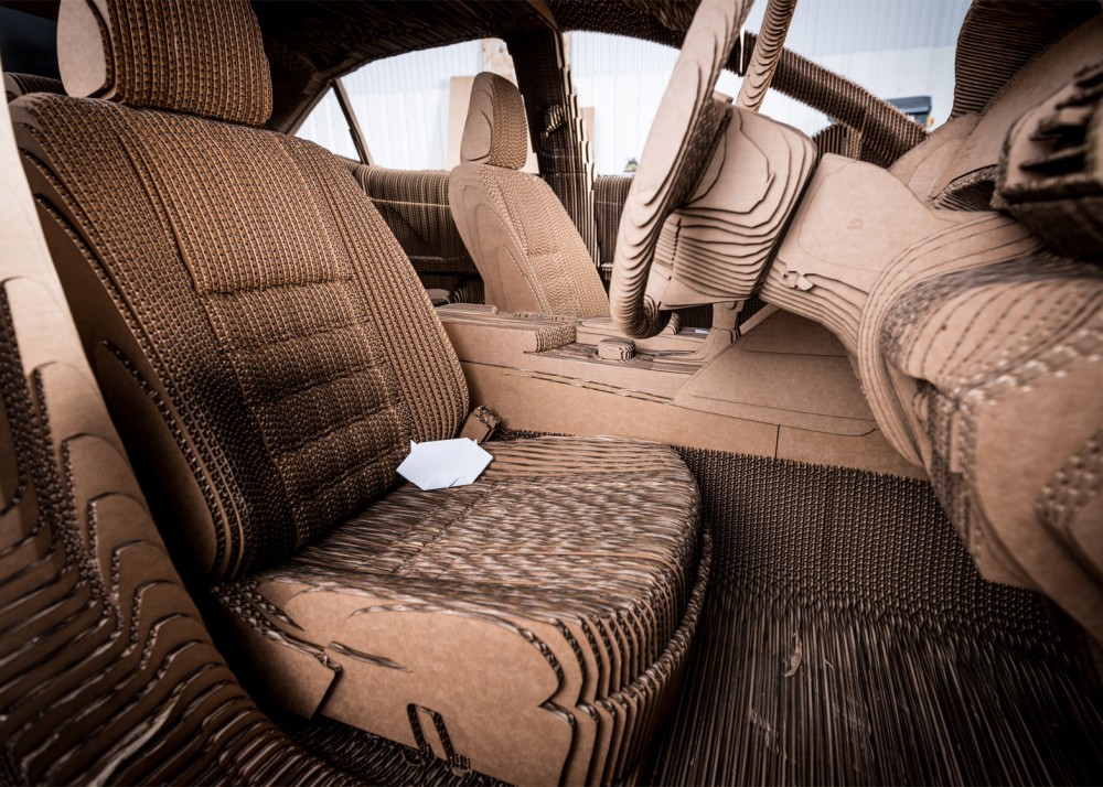 Lexus built a cardboard car that actually drives! - Green Prophet