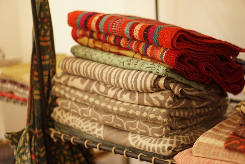 Weaving Ghandi's hope into her coats - Green Prophet