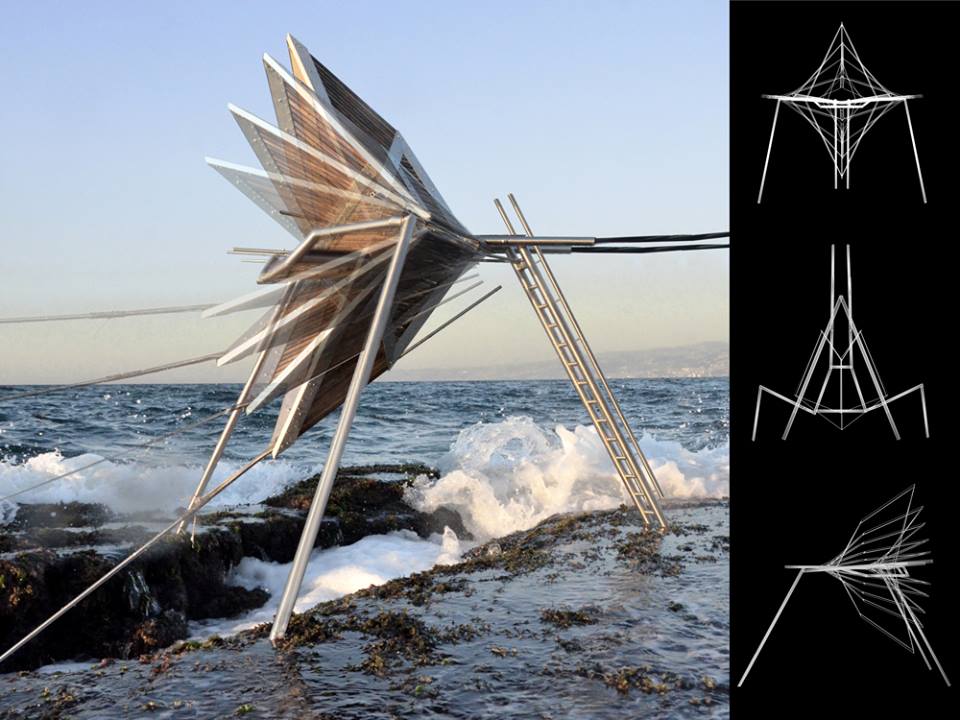 IRIS sea pods make energy and a social statement in Beirut - Green Prophet