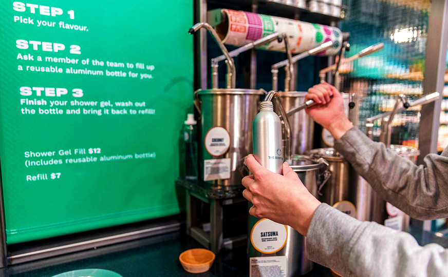 The Body Shop's doing refills - Green Prophet