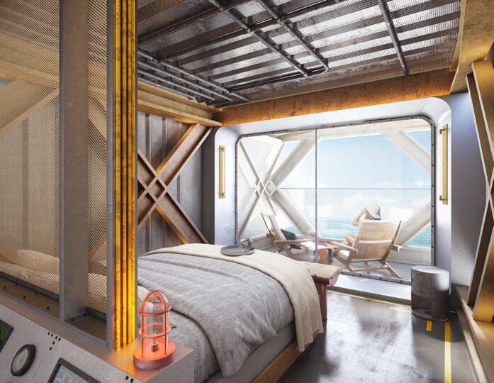 The Rig theme park turns Saudi money steampunk - Green Prophet