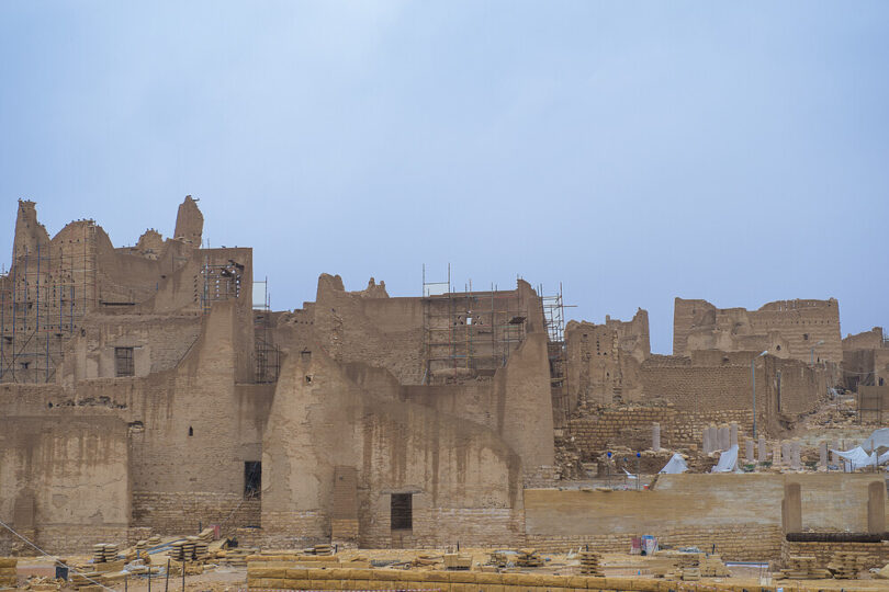 House of Saud palaces built from mud - Green Prophet