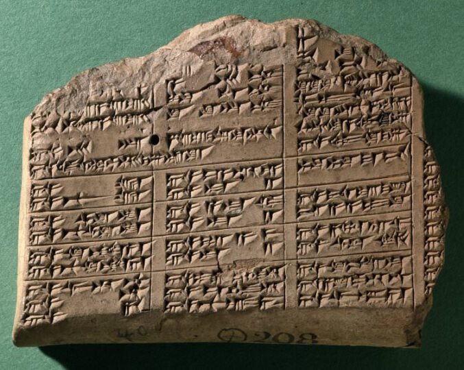 The origins of writing may be traced to clay tablets in Iraq - Green ...