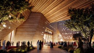 Opera house modelled after Saudi's earthen palaces - Green Prophet
