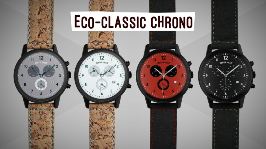 Hunter Green: a biodegradable watch for a planet living on borrowed ...