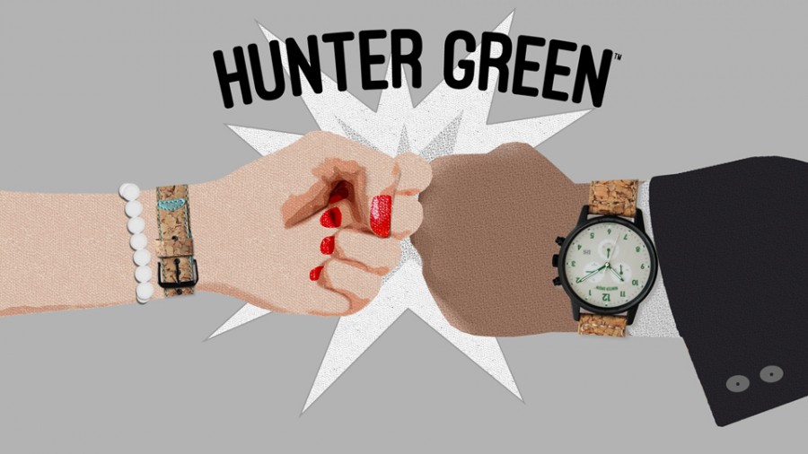 Hunter Green: a biodegradable watch for a planet living on borrowed ...