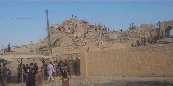 Jonah's tomb blown up by the Islamic State - Green Prophet