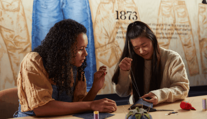 Levis is teaching Gen Z how to repair their clothes –– download all the ...