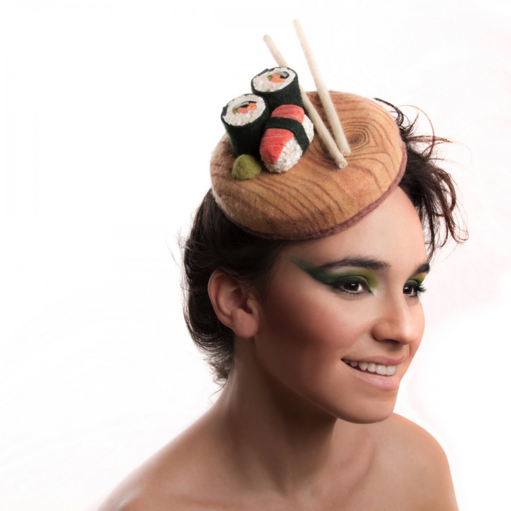 Israeli designs fashion hats good enough to eat - Green Prophet