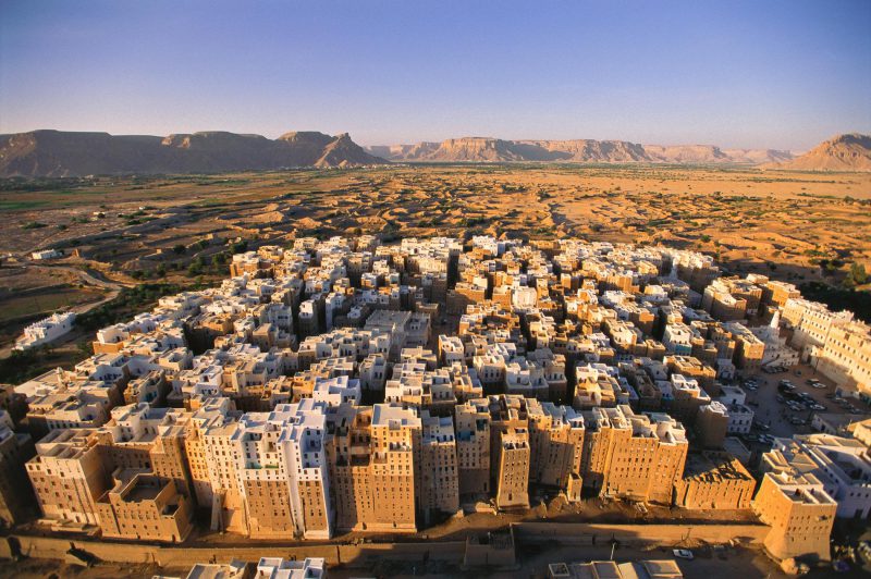 Yemen's Shibam is 400 towers made from earth - like a Manhattan in the ...
