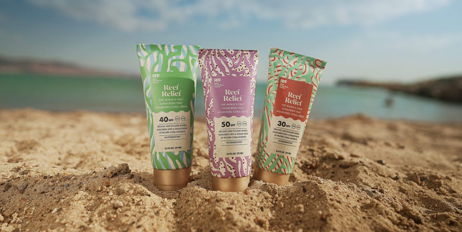 Feed coral reef while wearing this sunscreen by Reef Relief - Green Prophet
