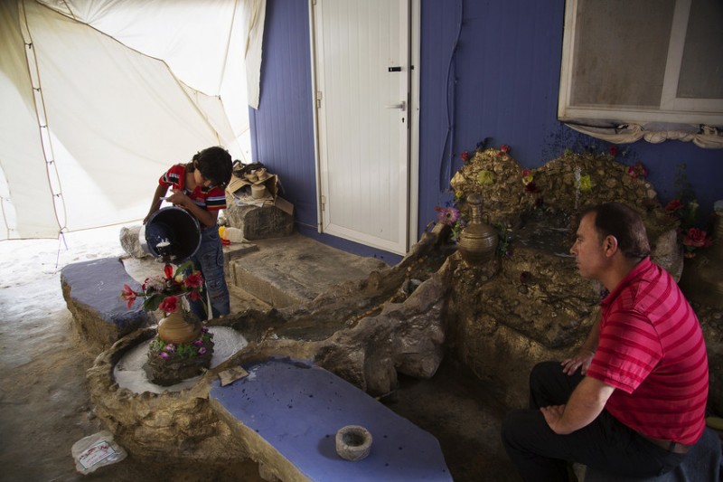 Secret gardens planted by Syrian refugees in Jordan - Green Prophet