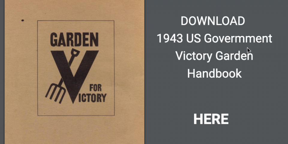 Download the Victory Garden Handbook, circa 1943 | Green Prophet